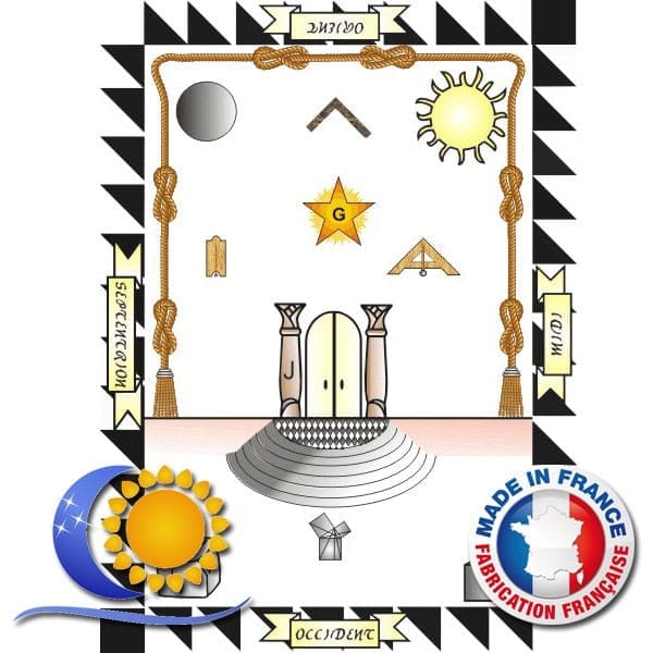 Tapis de loge 1er/2eme degrés RER 81cm/110cm chez Lune et Soleil F...