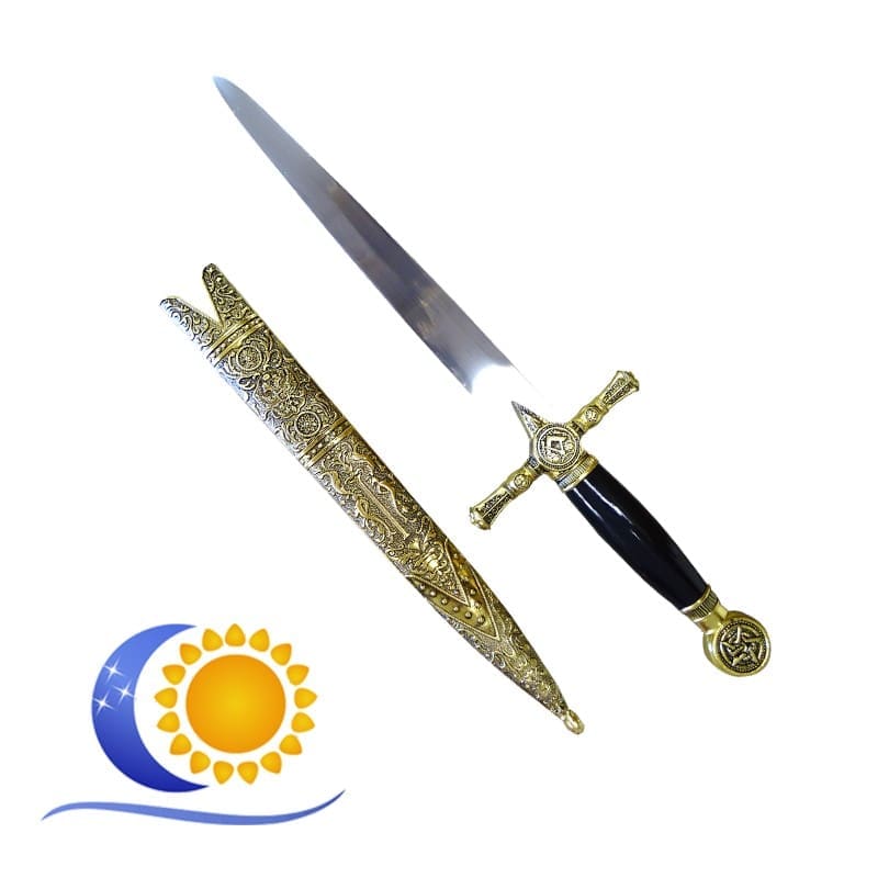 Poignard Maçonnique Fourreau métal chez Lune et Soleil Fabriquant e...