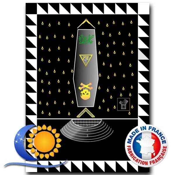 Tapis de loge 3e degré RER chez Lune et Soleil Fabriquant et import...