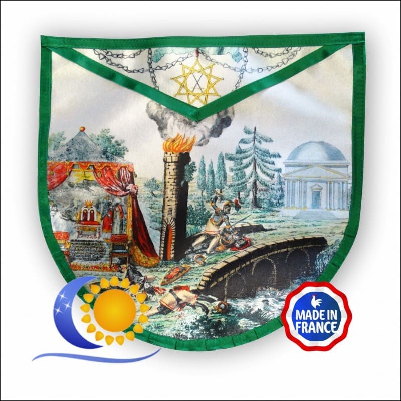 Tablier XIXe 3e Ordre Chapitre Francais - Lune et Soleil Diffusion SARL