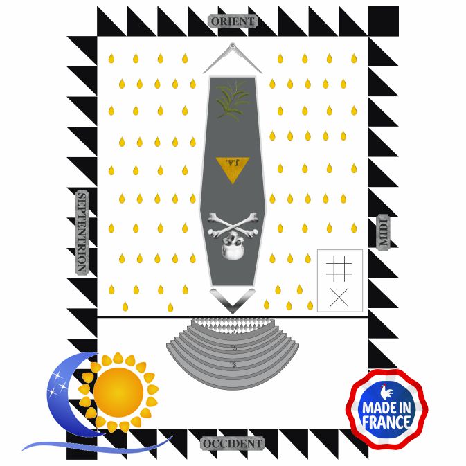 Tapis de loge 3e degré RER chez Lune et Soleil Fabriquant et import...