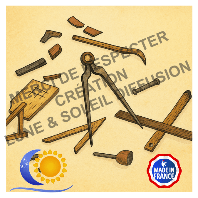 Chapitre Français 3e ordre Outils. Tableau de loge - Lune et Soleil ...